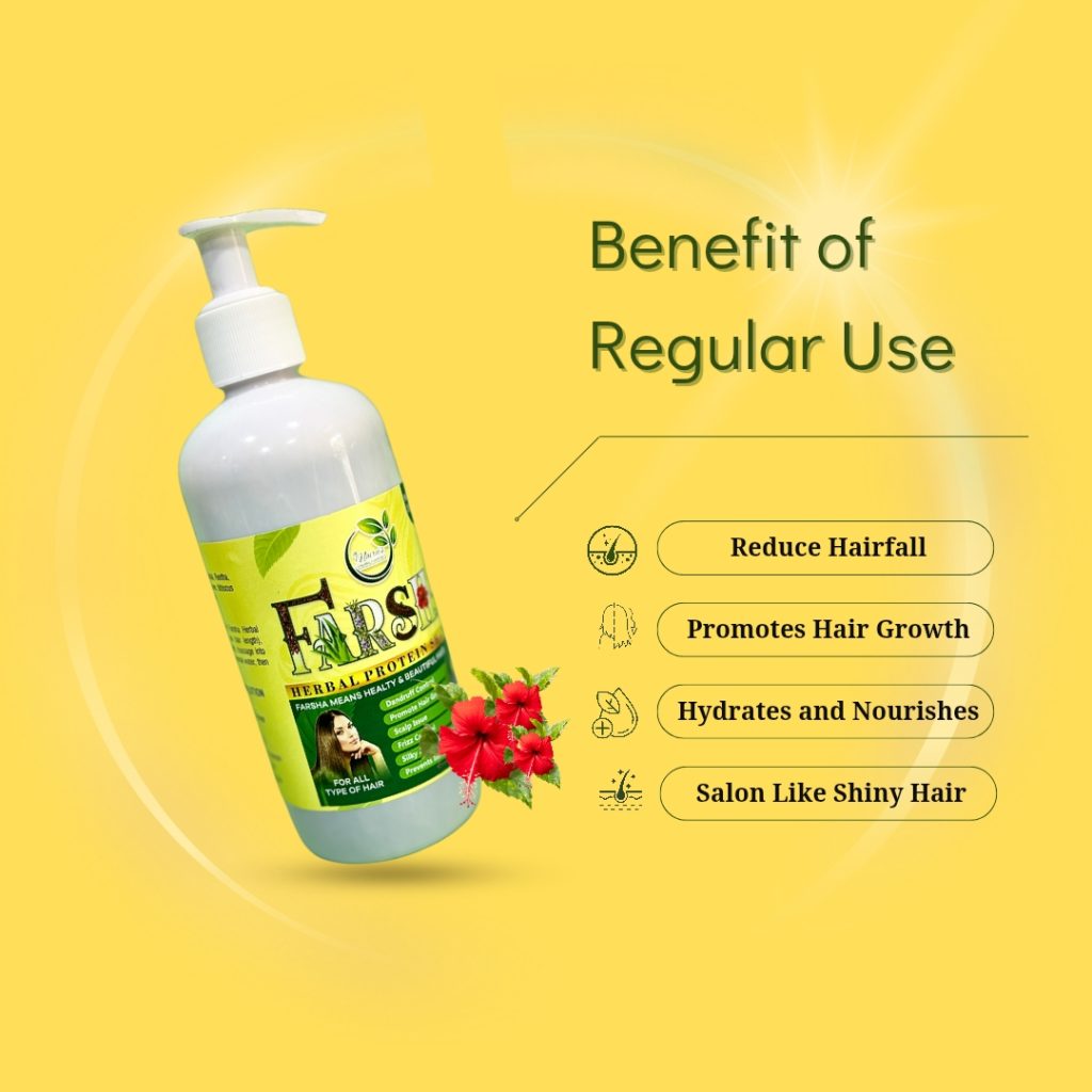 Farsha Herbal Protein Shampoo | Naira's Organic Essentials ...